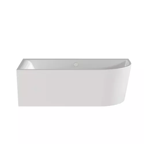British Baths Loftus Left Hand Freestanding Corner Acrylic Bath 1700 x ...