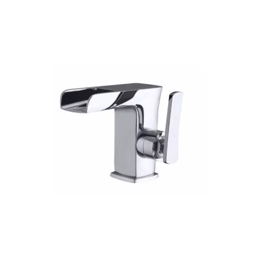 Elland Waterfall Basin Mixer Tap – Chrome – British Baths
