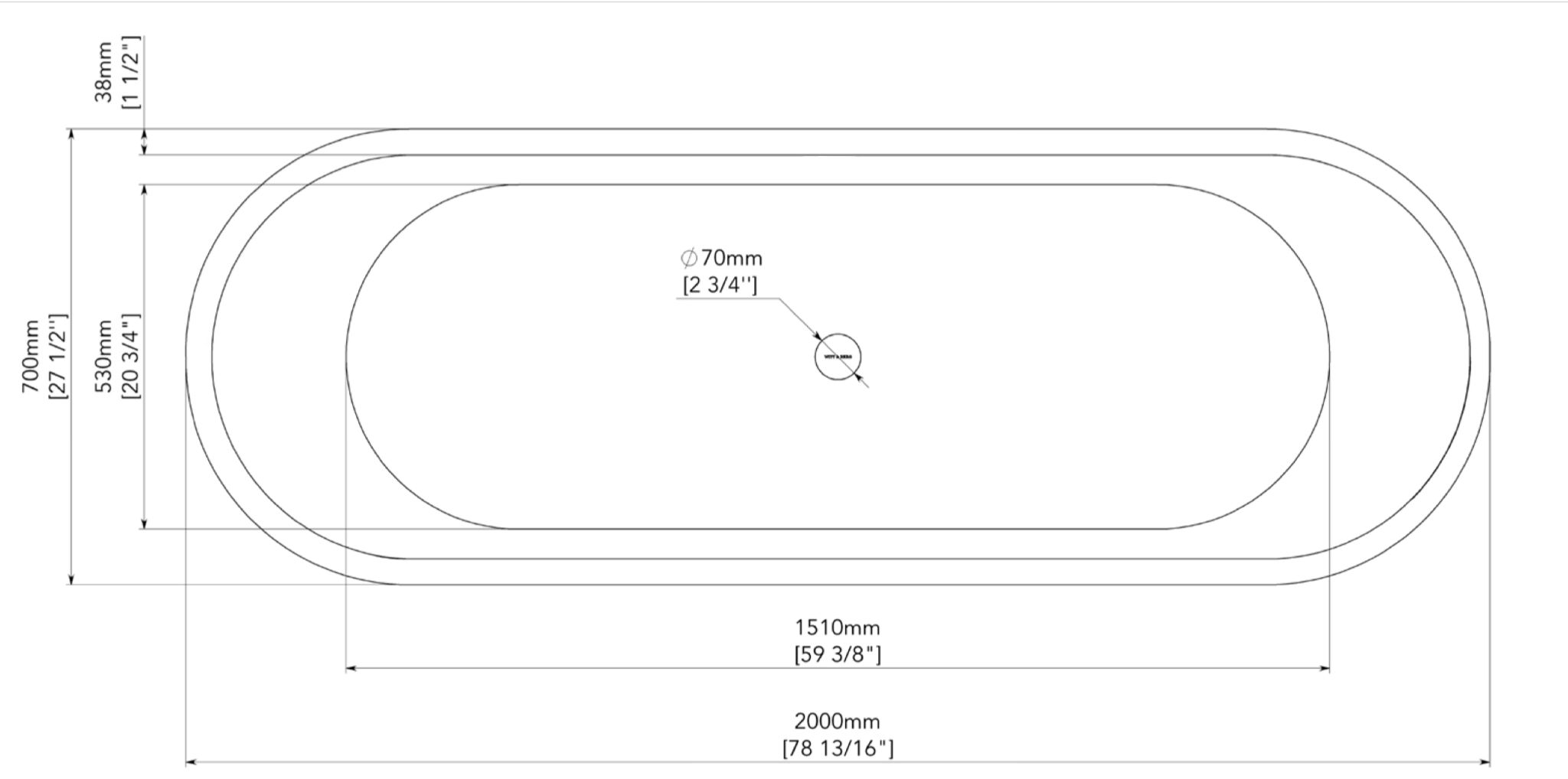 British Baths Chantilly Charcoal & Polished Nickel Freestanding Copper ...
